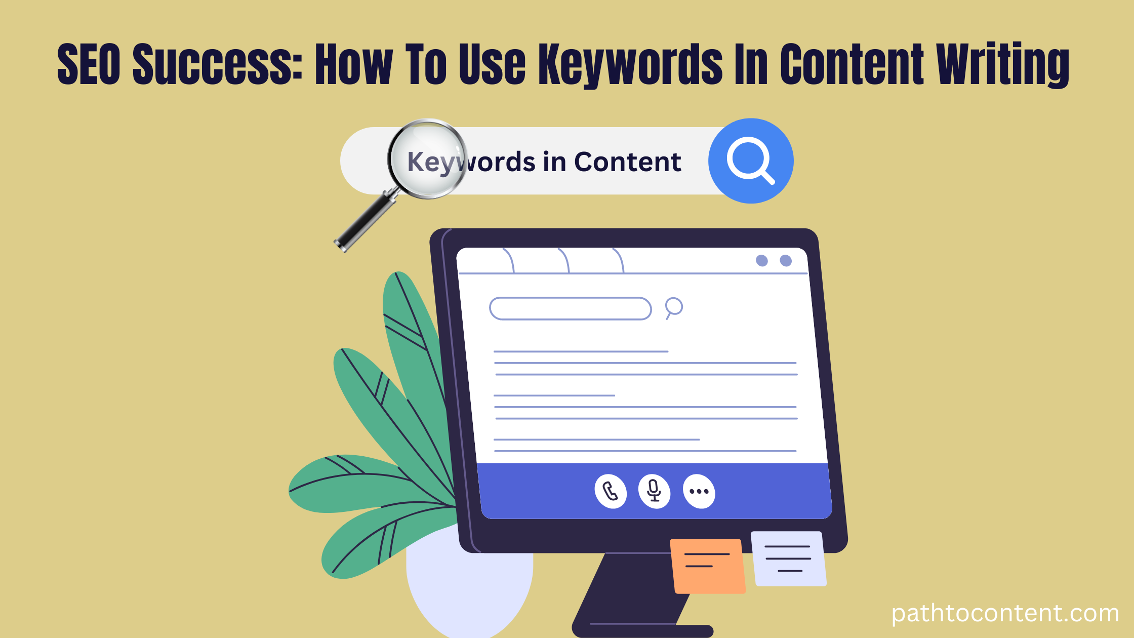 SEO Success: How To Use Keywords In Content Writing - Path To Content ...